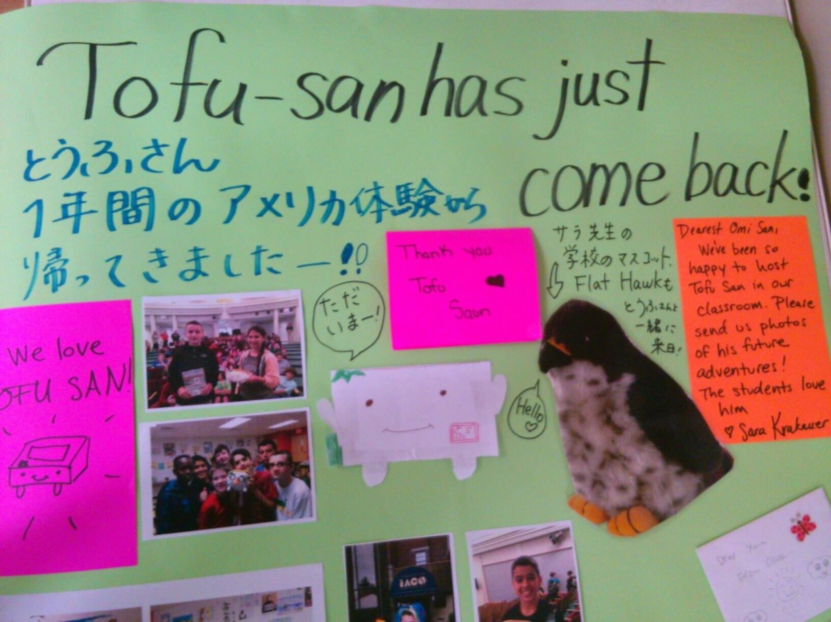 Tofu San Made It to Japan! – Innovation on Earth